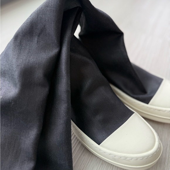 Rick Owens | Shoes | Rick Owens Dark Shadow Over The Knee Sneakers ...